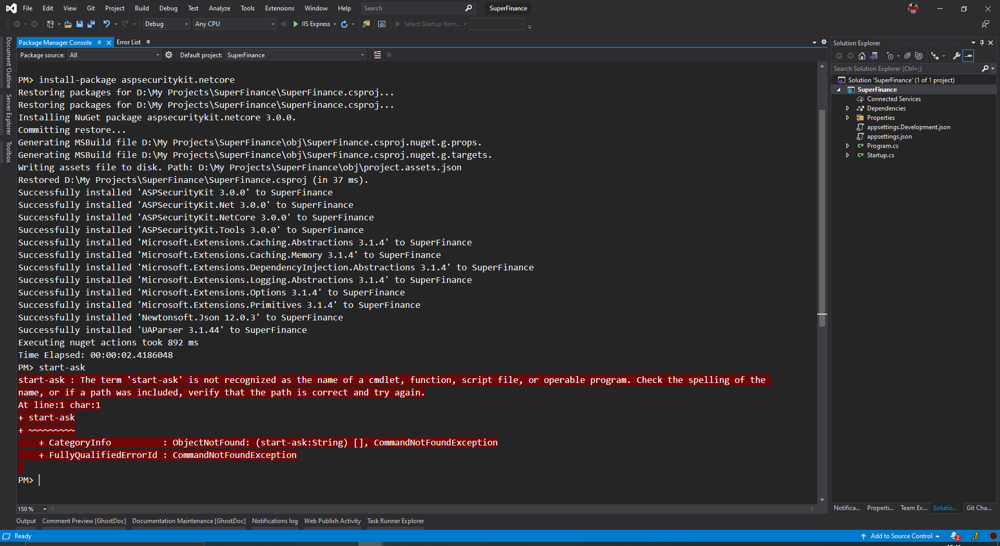 Using the ASPSecurityKit.Tools | ASPSecurityKit