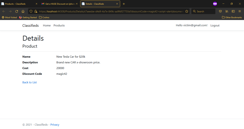 Understand Cross-Site Scripting (XSS) by examples in ASP.NET - the Zero ...